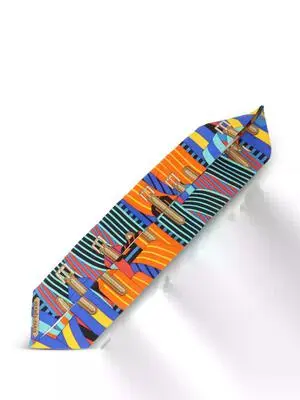 Hermès Twilly Buckle-print Scarf