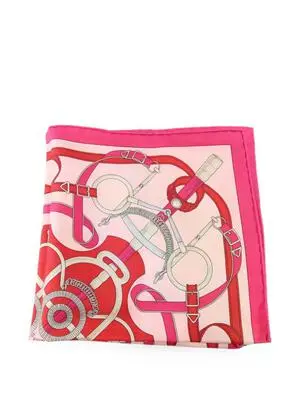 Hermès Equestrian-print Scarf