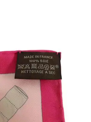 Hermès Equestrian-print Scarf