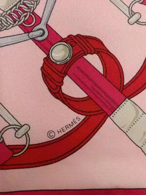 Hermès Equestrian-print Scarf