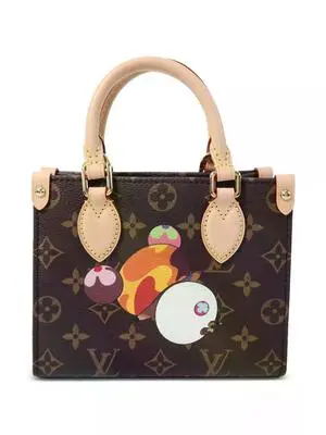 LOUIS VUITTON Takashi Murakami Panda Bb On The Go Shoulder Bag - Brown