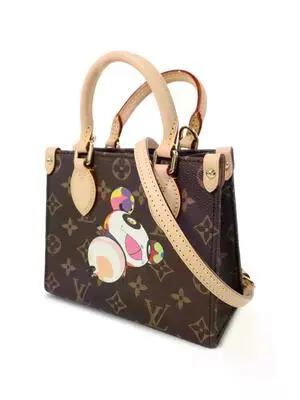 LOUIS VUITTON Takashi Murakami Panda Bb On The Go Shoulder Bag