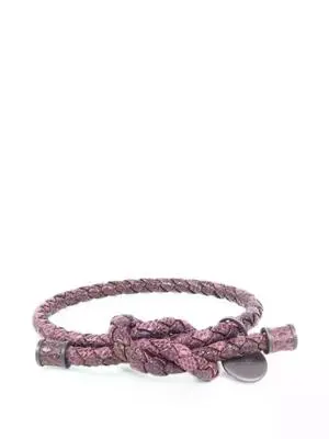 Bottega Veneta Braided Leather Bracelet