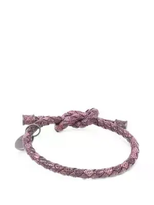Bottega Veneta Braided Leather Bracelet