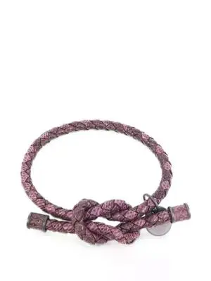Bottega Veneta Braided Leather Bracelet