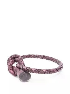 Bottega Veneta Braided Leather Bracelet