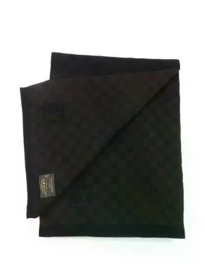 LOUIS VUITTON Patterned Wool Scarf