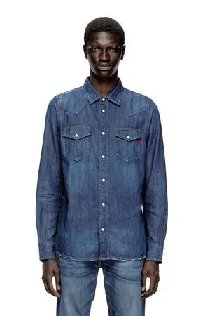 DIESEL® Denim Overshirt - Blue