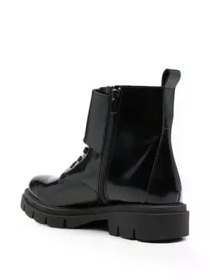 SERGIO MORETTI FIRENZE Buckle-strap Ankle Boots