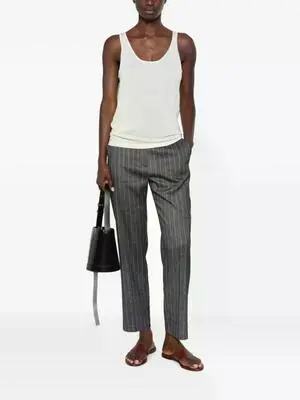 ZANETTI Pinstripe Tailored Trousers