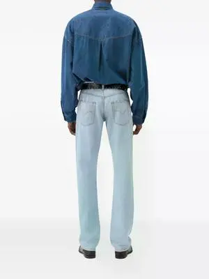 Versace Straight Chambray Jeans
