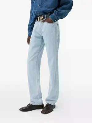 Versace Straight Chambray Jeans