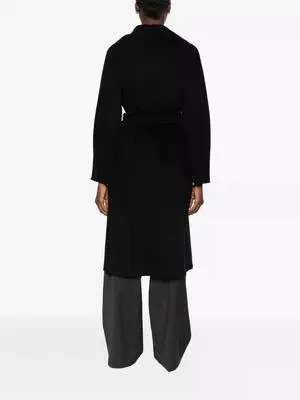 Max Mara Belted Wide-lapel Coat