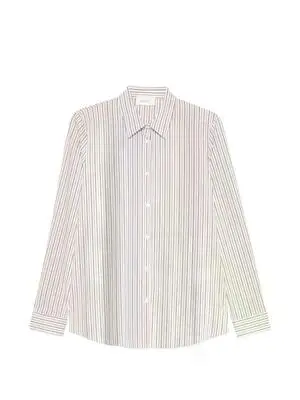 VICOLO Striped Shirt With Matching Tie