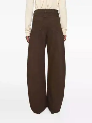 LEMAIRE Wide-leg Jeans - Brown