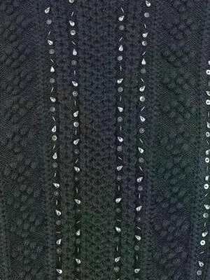 JIL SANDER Geometric Pattern Crew-neck Sweater