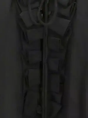 TOM FORD Ruffle-trimmed Lace-up Blouse