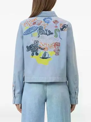 Closed Embroidered Denim Shirt
