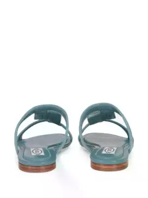 TOD'S Suede T-bar Sandals