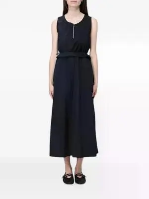 COLMAR Sleeveless Drawstring Midi Dress