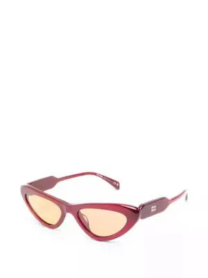 Miu Miu Cat-eye Sunglasses - Red