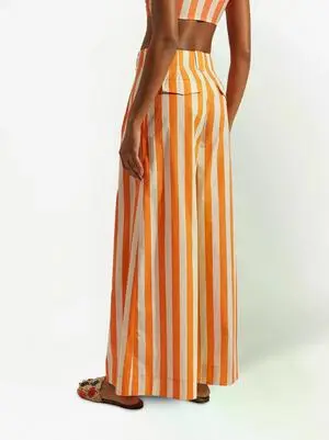 La DoubleJ Vertical Stripe Palazzo Trousers