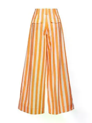 La DoubleJ Vertical Stripe Palazzo Trousers