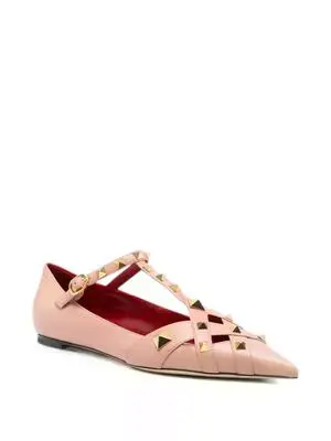 Valentino Garavani Leather Ballet Flat