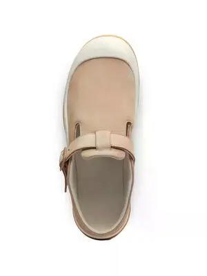Axel Arigato Squish T-bar Suede Mules