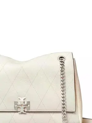 Tory Burch Charlie Quilted Shoulder Bag - Neutrals