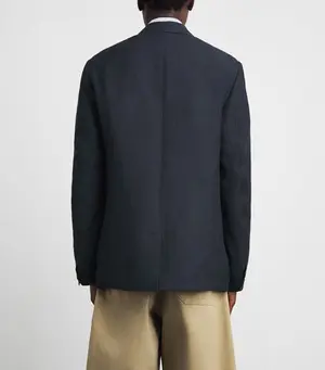 Oliver Peoples Linen-wool-cotton Finsbury Blazer