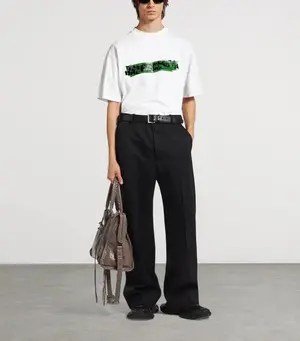 Balenciaga Cotton Messy Spray T-shirt