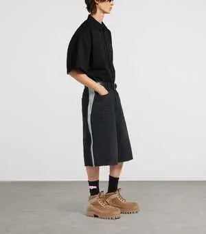 Balenciaga Cotton Workwear Short-sleeve Shirt