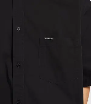 Balenciaga Cotton Workwear Short-sleeve Shirt