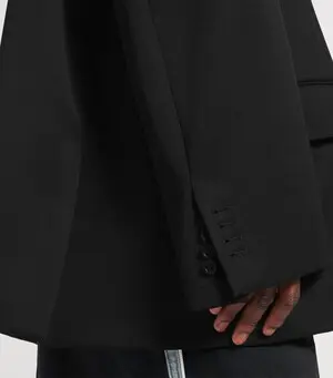 Balenciaga Wool Oversized Too Far Blazer