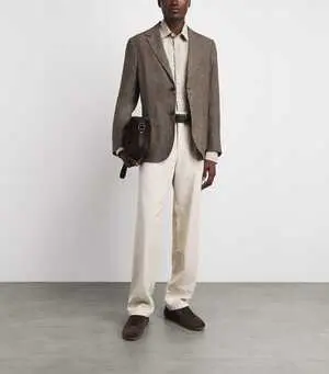 Sunspel Linen Blazer