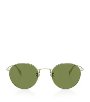 Oliver Spencer Coleridge Sun Phantos Sunglasses - Gold