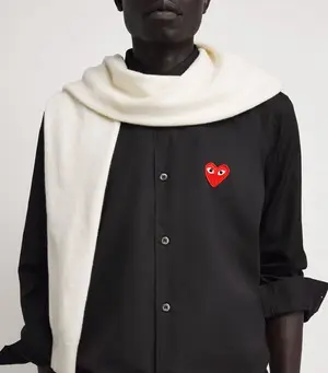 Play Comme Des Garcon Long-sleeve Heart Shirt