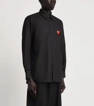 Play Comme Des Garcon Long-sleeve Heart Shirt