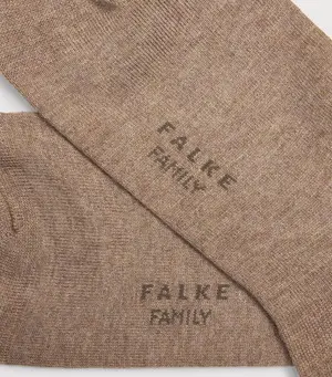 Falke Family Crew Socks - Brown
