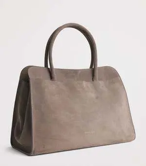 Fabiana Filippi Josephine Suede Top-handle Bag