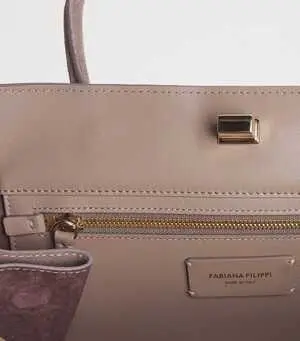 Fabiana Filippi Josephine Suede Top-handle Bag