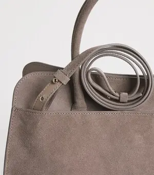 Fabiana Filippi Josephine Suede Top-handle Bag