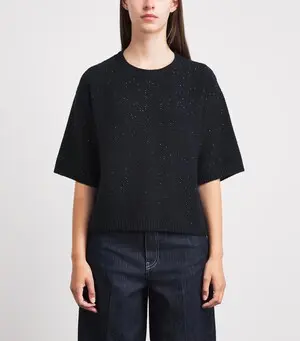 Fabiana Filippi Wool-blend Sequin Sweater