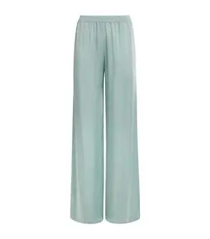 Fabiana Filippi Satin Beaded Trousers