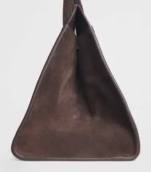 Fabiana Filippi Large Suede Josephine Top-handle Bag