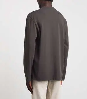 Barena Venezia Cotton Jersey Henley Top