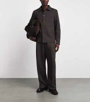 Barena Venezia Virgin Wool Pleated Trousers