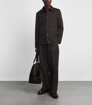 Barena Venezia Tropical Virgin Wool Overshirt