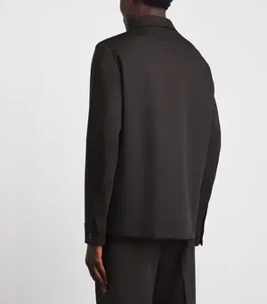 Barena Venezia Tropical Virgin Wool Overshirt